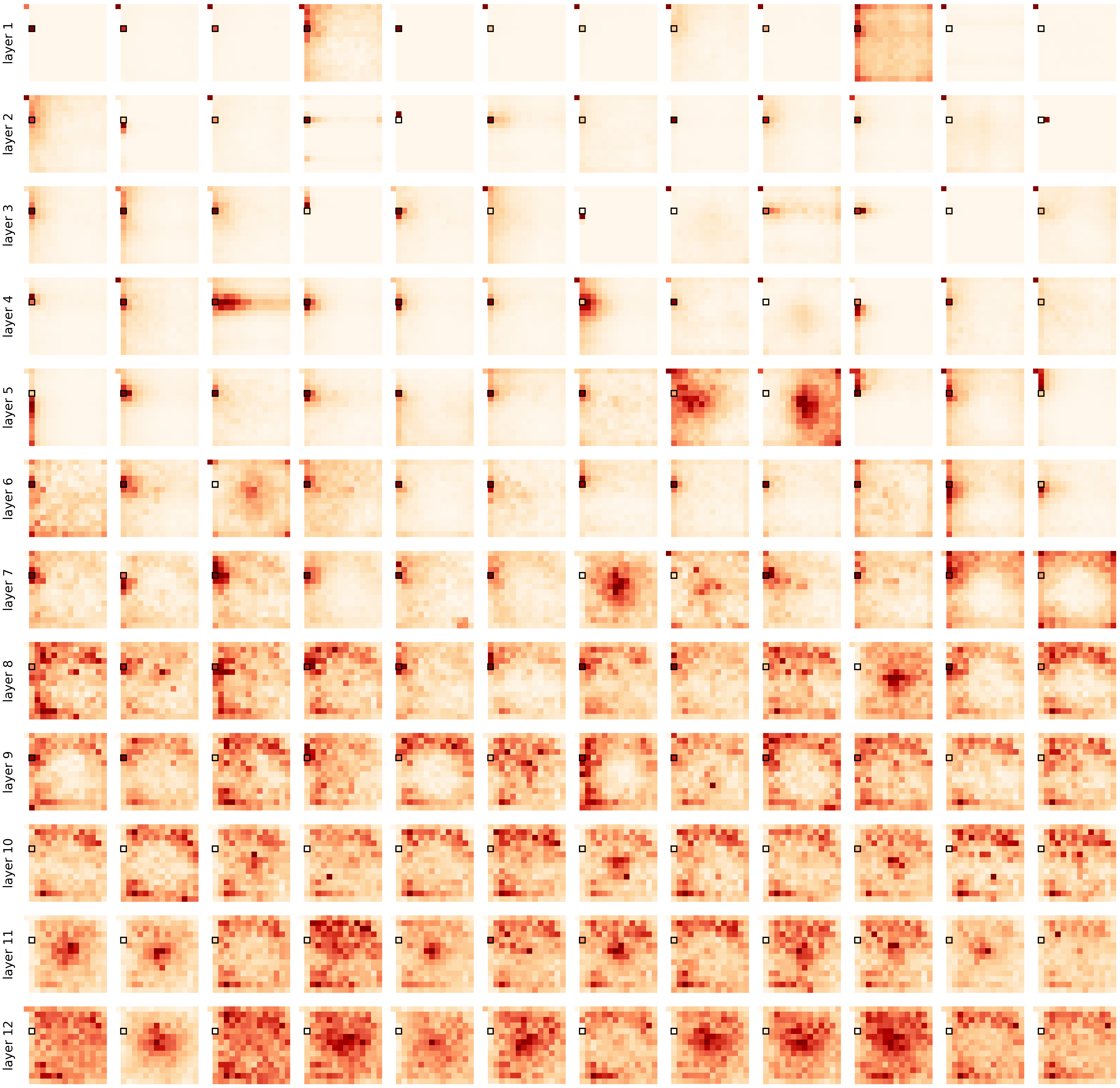 Visualization Of Self Attention Maps