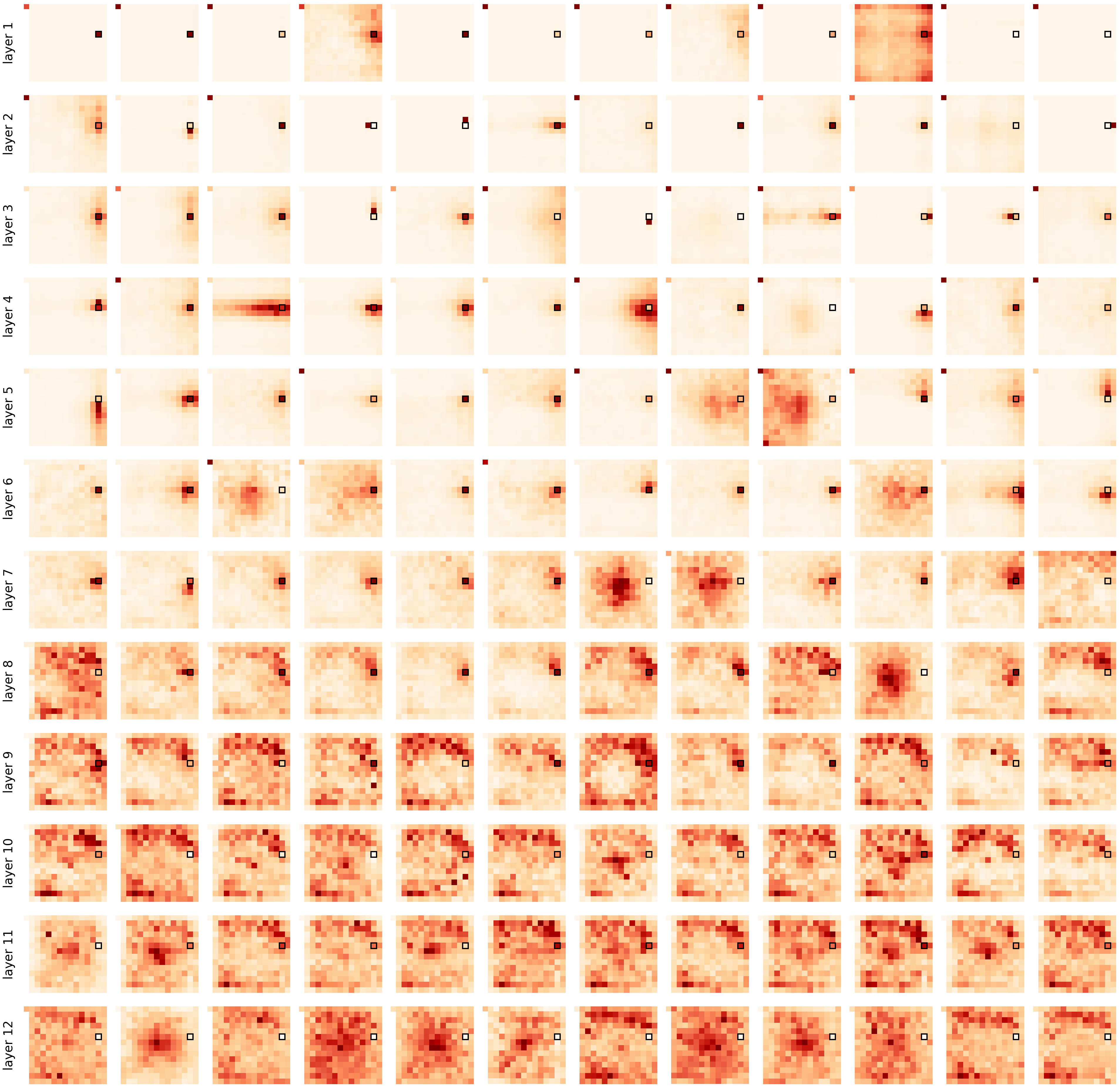 Visualization Of Self Attention Maps