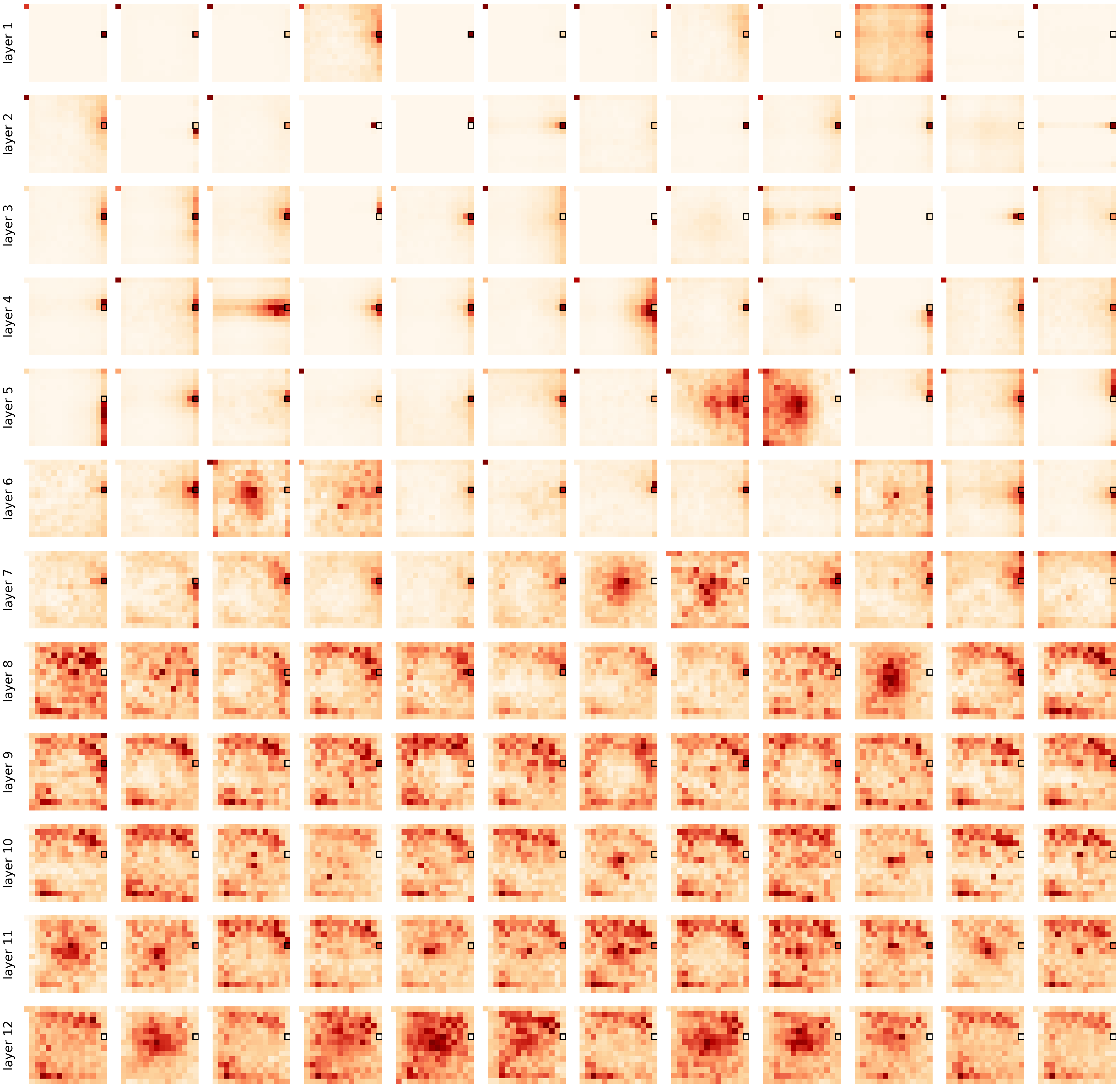 Visualization Of Self Attention Maps
