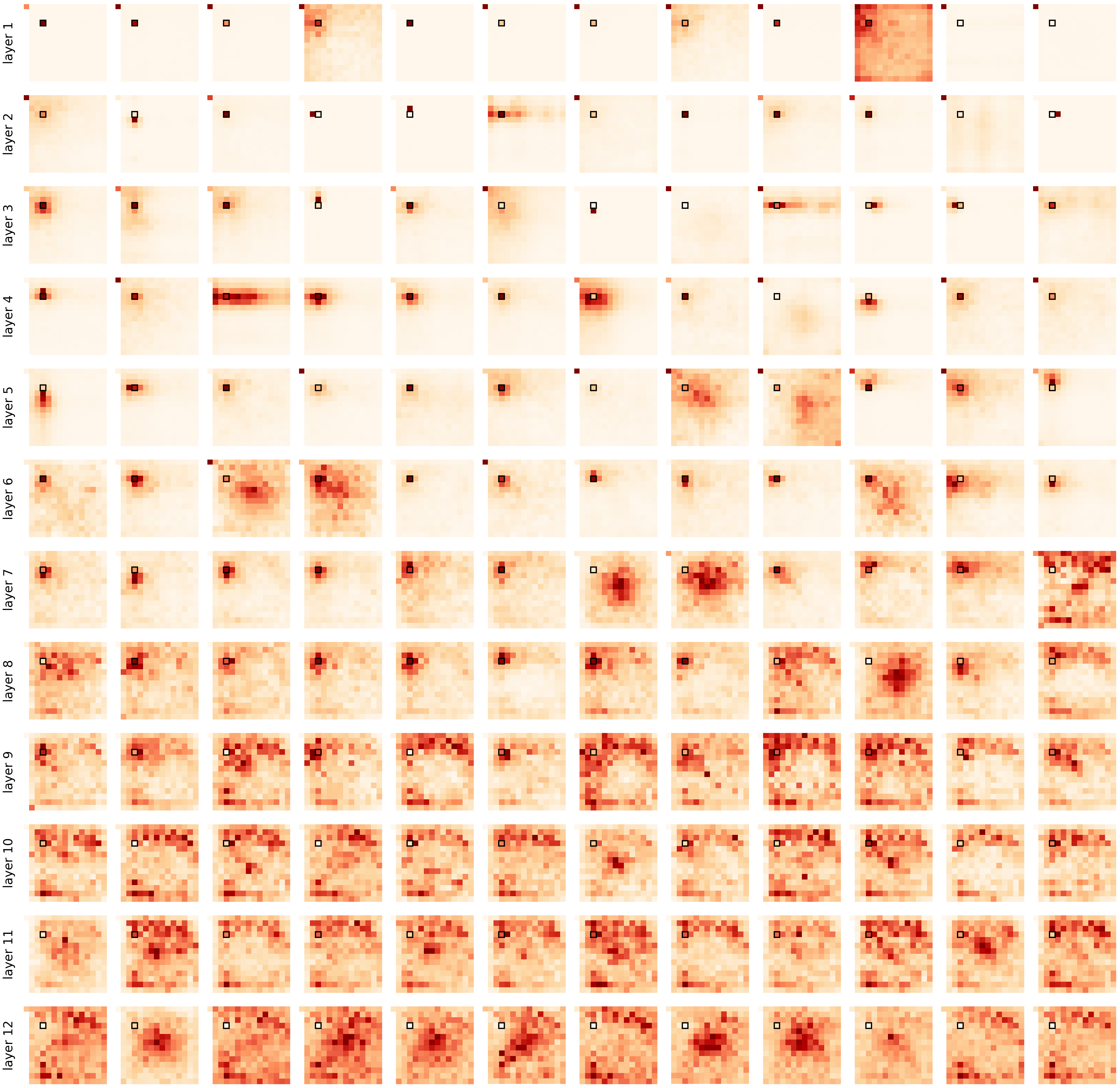 Visualization Of Self Attention Maps