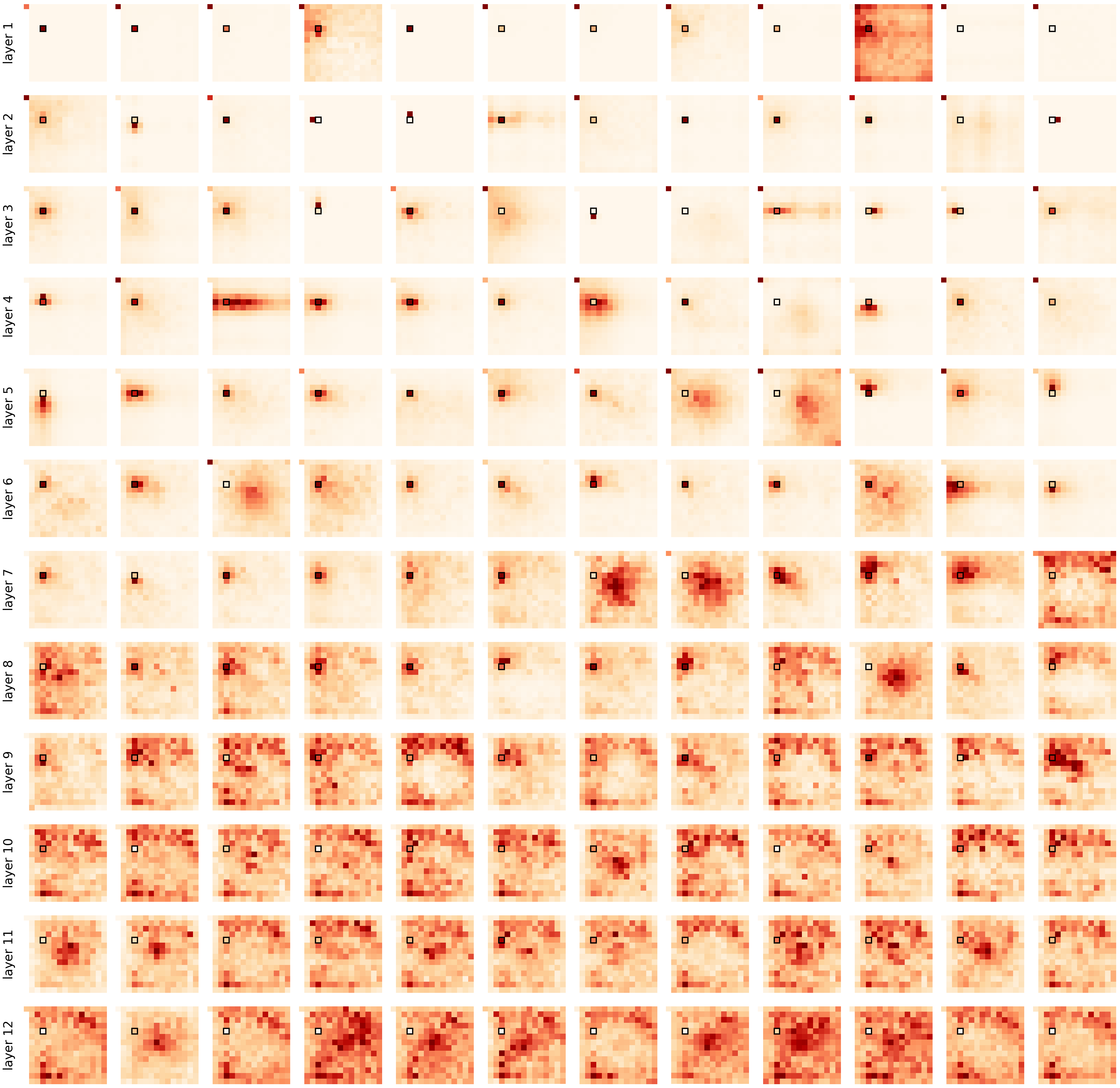 Visualization of Self-Attention Maps