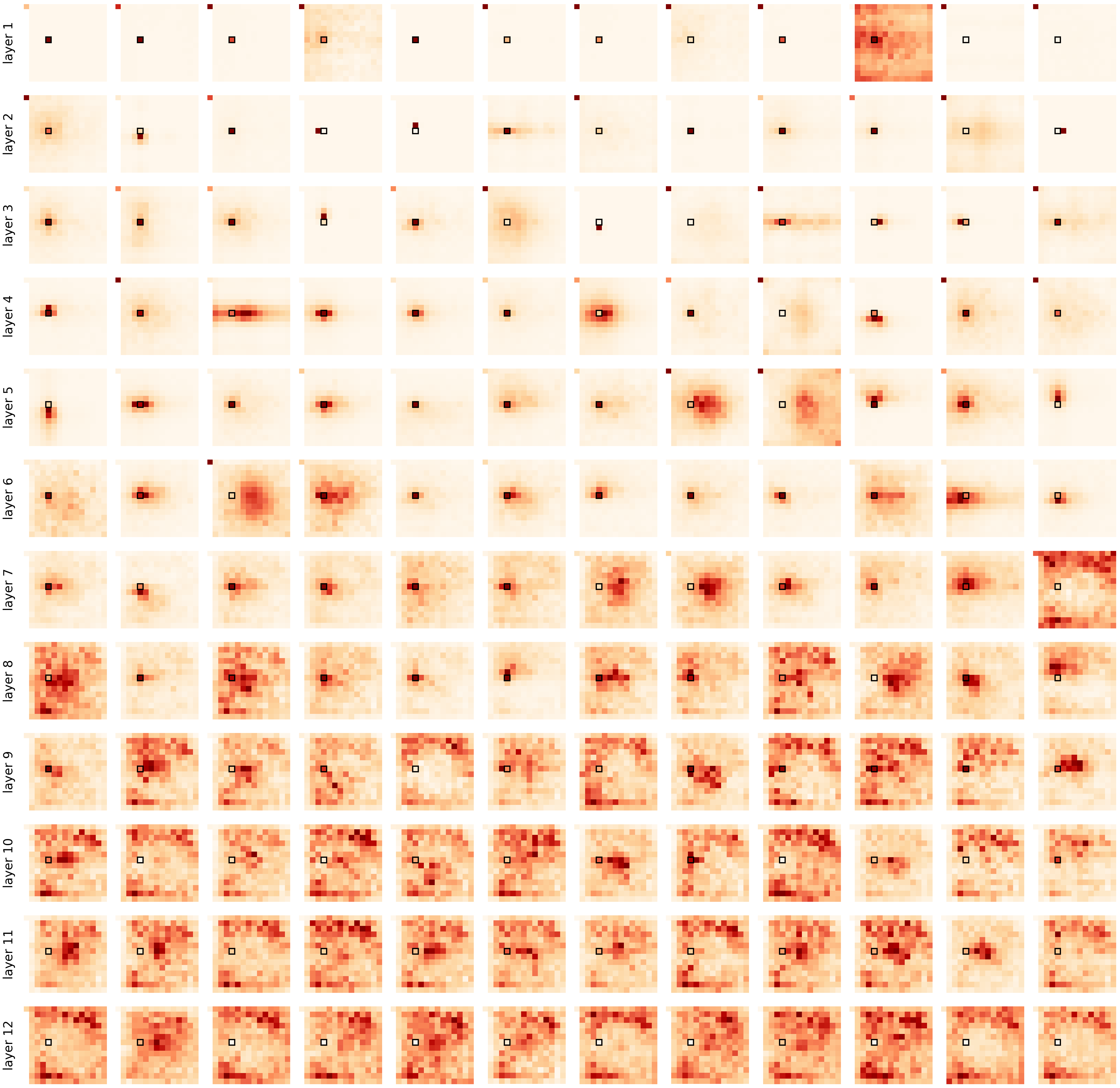 Visualization of Self-Attention Maps