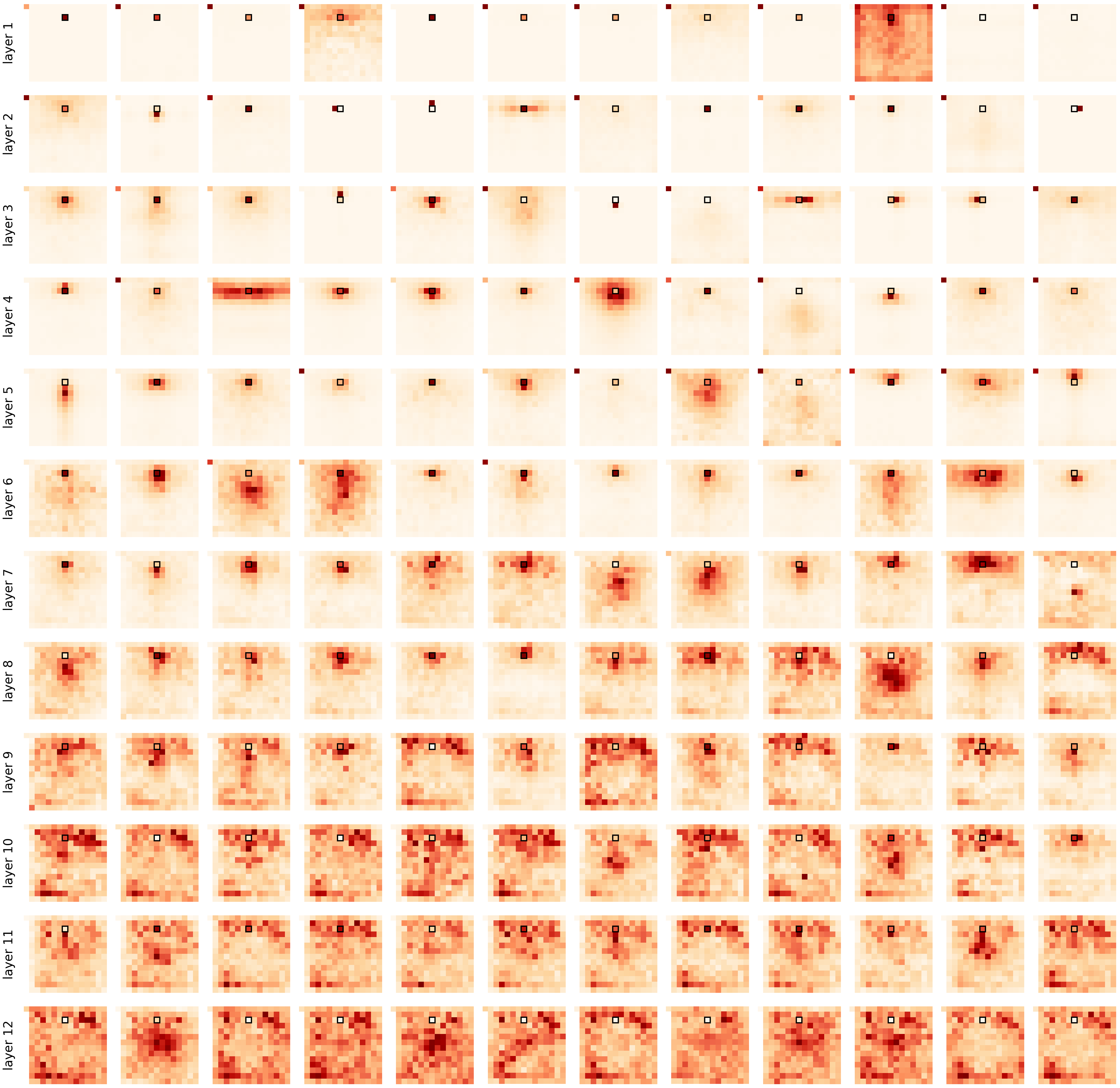 Visualization of Self-Attention Maps